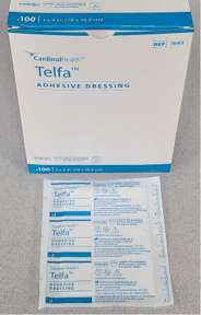 Covidien Kendall Telfa Adhesive Dressing Pads Sterile 3-inx4-in -100 ...