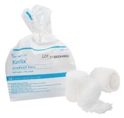 Covidien Kendall Kerlix Gauze Rolls 6-Ply NS 2-1-4-inx3Yd 12 Small 1801