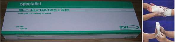 BSN Specialist Plaster Splints (X-Fast Setting) 4-inx15-in -50 7391