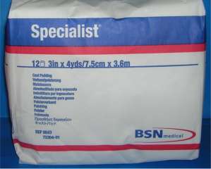 BSN Specialist Cast Undercast Padding Cotton Blend 3-inx4 Yds -12 9043