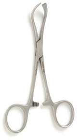 Derron LORNA Non-Perforating Dull Towel Clamp Clips 5.25-in 16-512