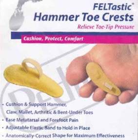 PediFix Hammer Toe Crests Feltastic Felt Economy Medium Left 3 8154B-ML