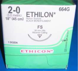 Ethicon Nylon Sutures