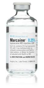 Marcaine 0.25% 50mL Plain HCI Injection MDV 0409-1587-50 - Buy Online ...