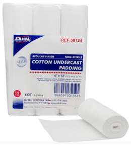 Dukal Cast Undercast Padding Cotton Regular Finish NS 4-inx12-ft -24 30124