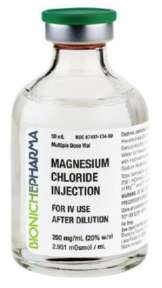 Magnesium Chloride Injection 200mg/mL 50 mL MDV 67457-0134-50