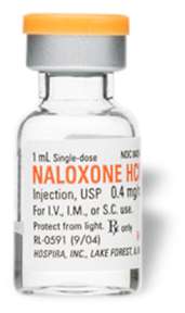 Baxter-Naloxone (Narcan) Hydrochloride Injection 1mL 0.4 mg/mL Single ...